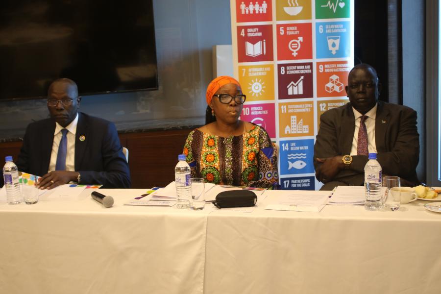 UN RESIDENT COORDINATOR IN SOUTH SUDAN CONVENES A DIALOGUE WITH THE MINISTERS OF FINANCE AND ...